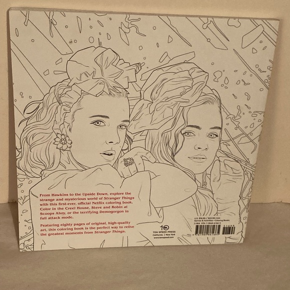Netflix | Other | Netflix Stranger Things Official Coloring Book | Poshmark